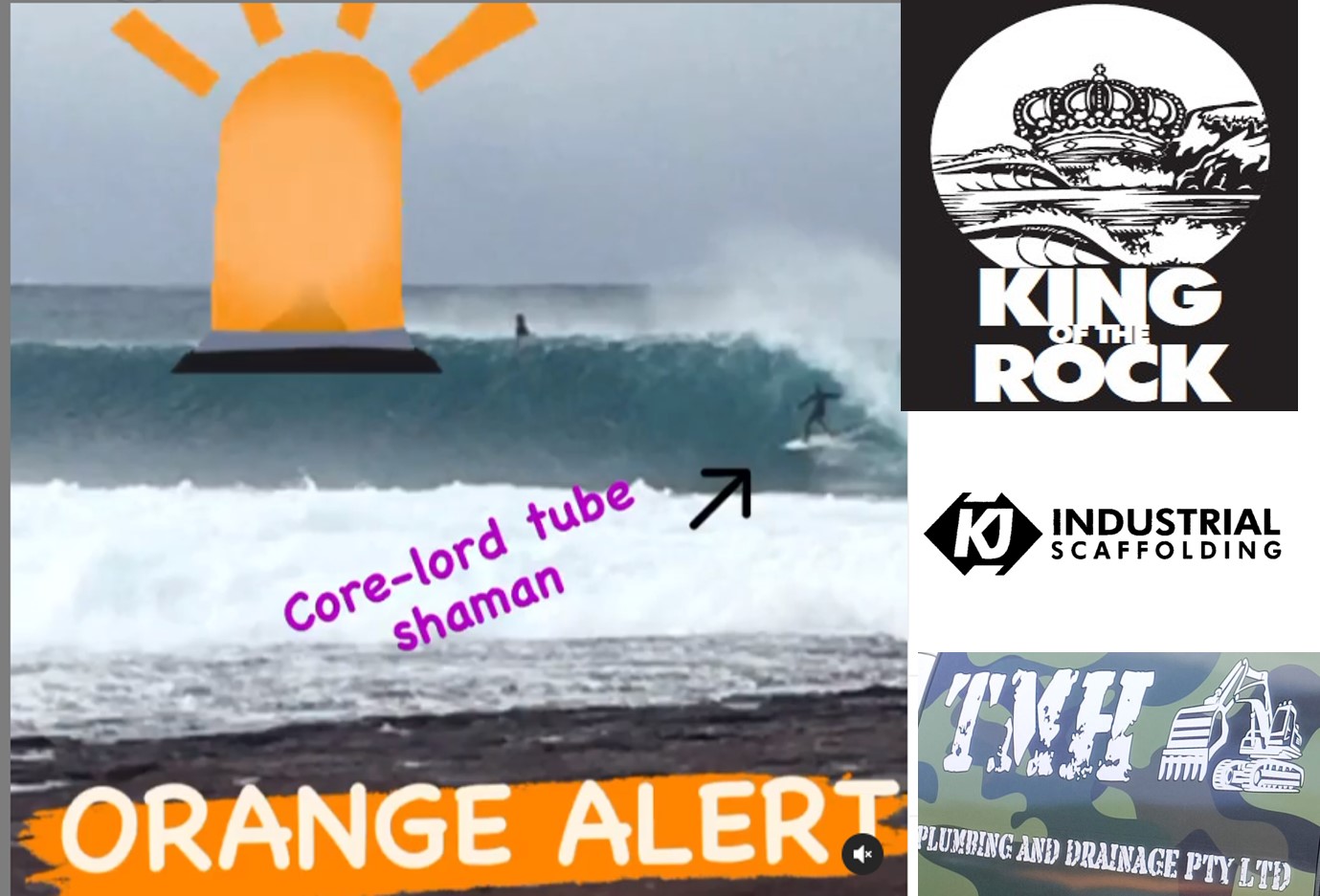 King of the Rock on Orange Alert for Saturday – Southbridge Boardriders